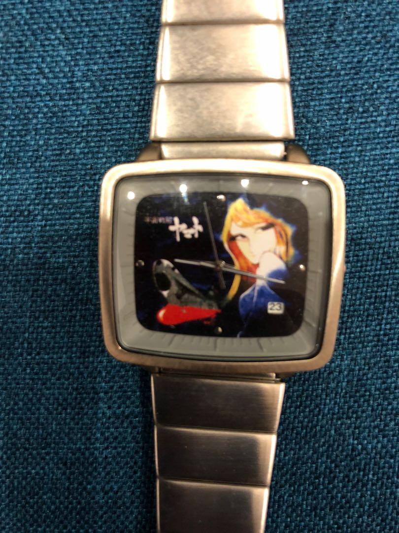 Rare Space battleship Yamato still working Seiko Alba watch 絕版極罕有 宇宙戰艦 ...