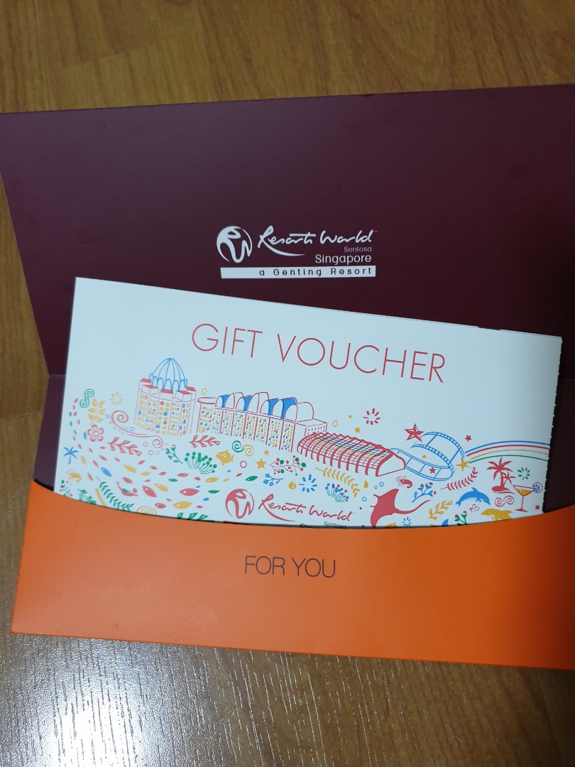 Resorts World Voucher $100, Tickets & Vouchers, Local Attractions ...