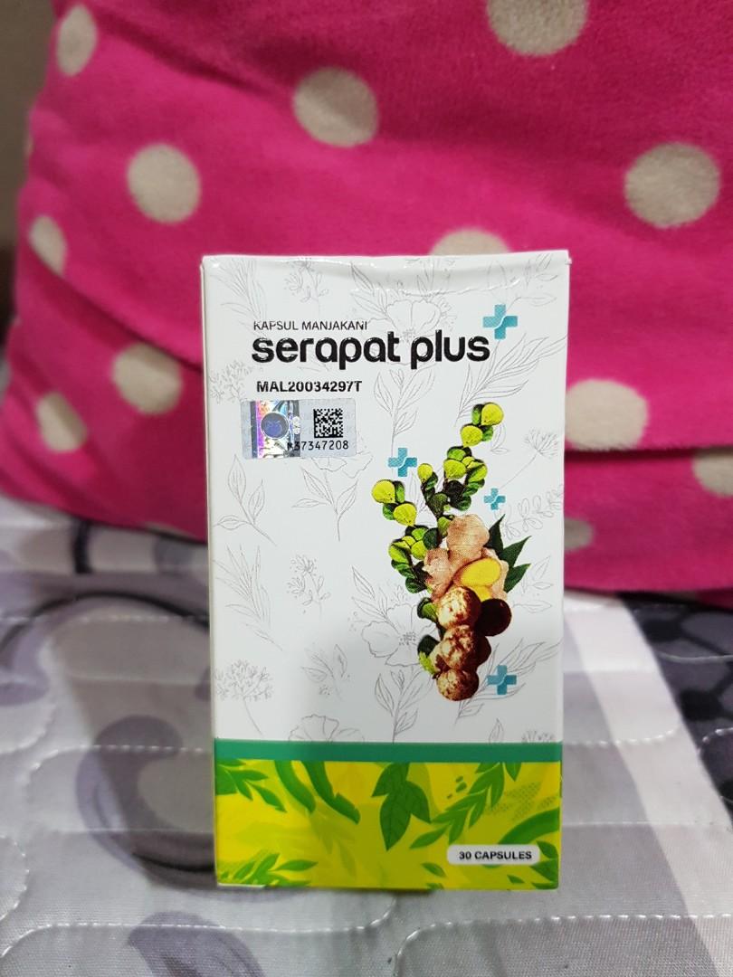 Serapat Plus kapsul manjakani, Health & Nutrition, Health Supplements ...