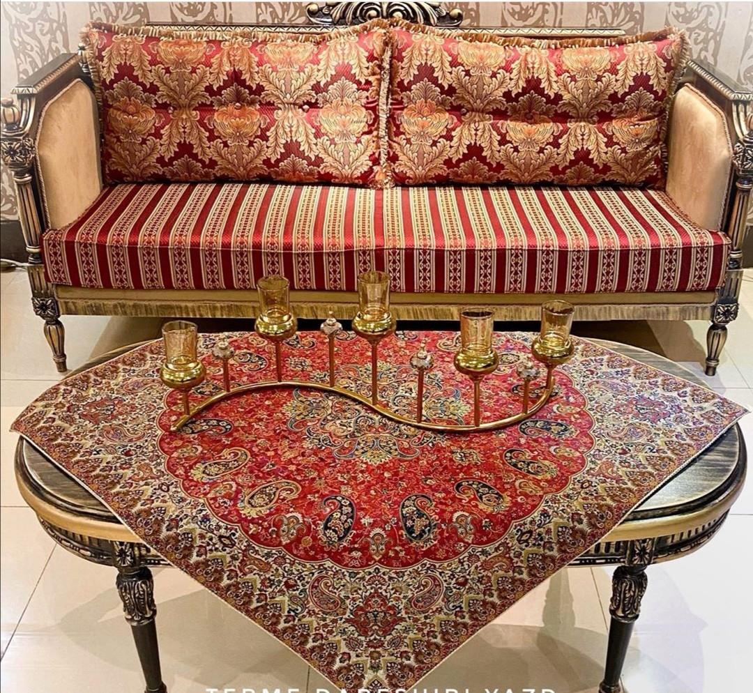 Silk table cloth, Furniture & Home Living, Home Decor, Cushions ...