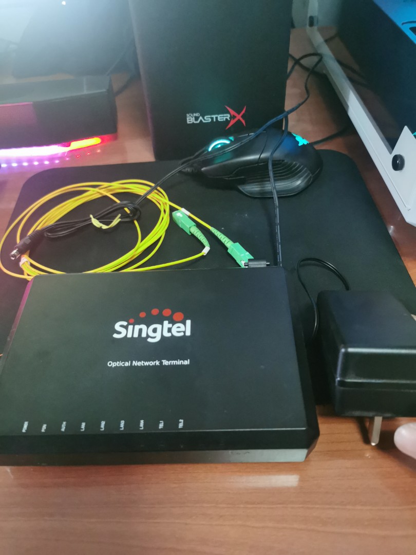Singtel ONT, Computers & Tech, Parts & Accessories, Networking on Carousell