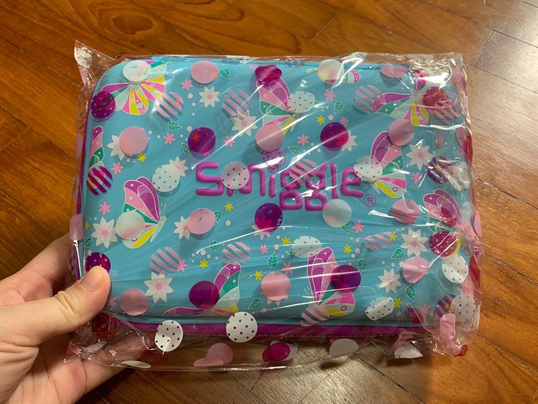 Smiggle Blue Butterflies PencilBox/Case, Hobbies & Toys, Stationery ...