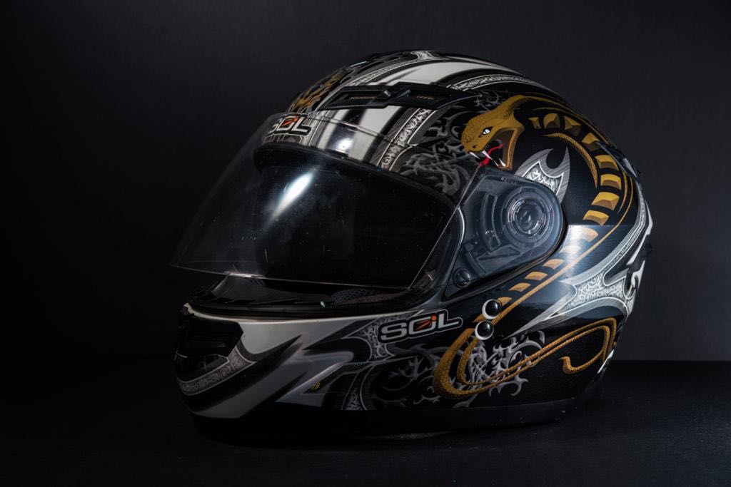 Sol Fullface Helmet, Motorbikes on Carousell