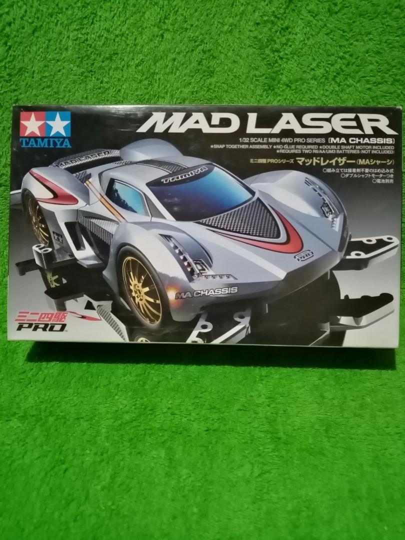 Tamiya Mini 4WD Mad Laser, Hobbies & Toys, Toys & Games on Carousell