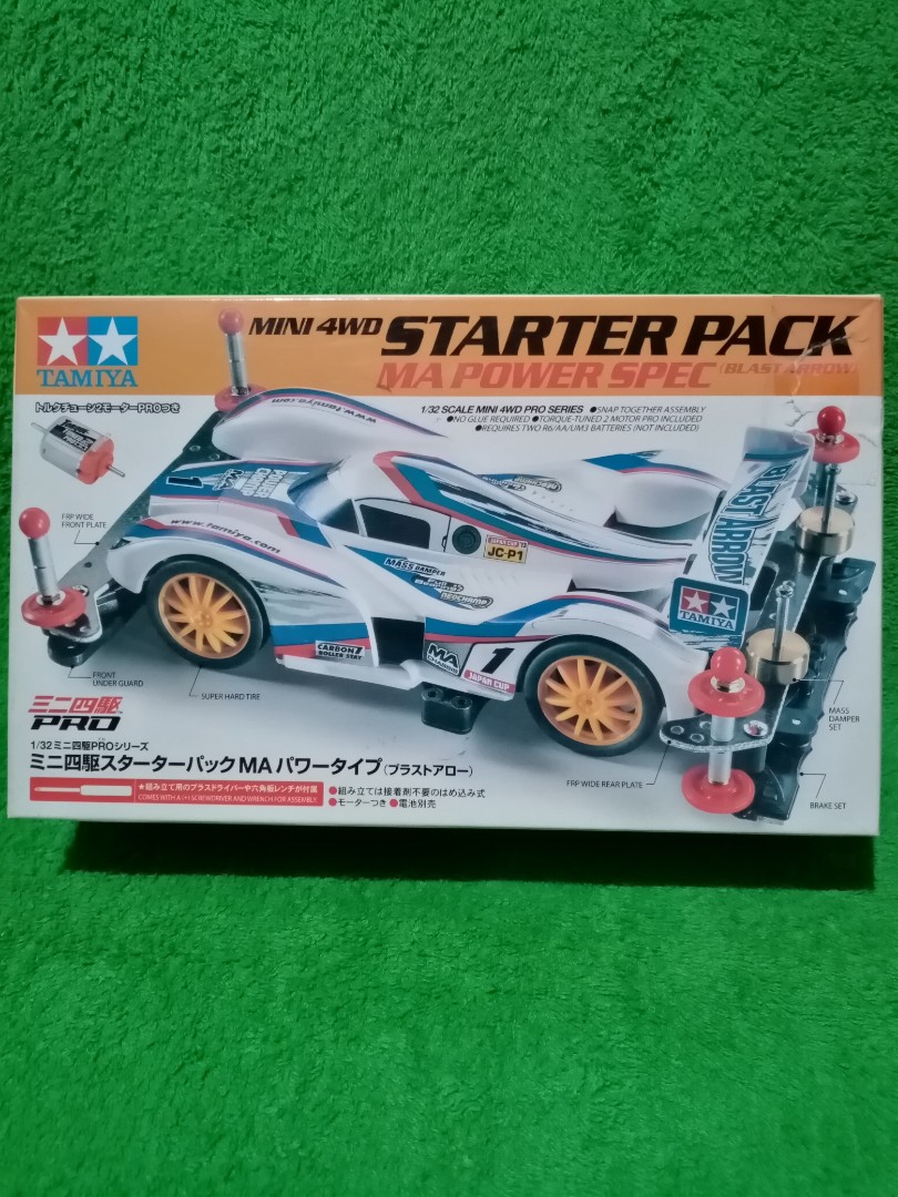 Tamiya Mini 4WD Starter Pack (Blast Arrow), Hobbies & Toys, Toys ...