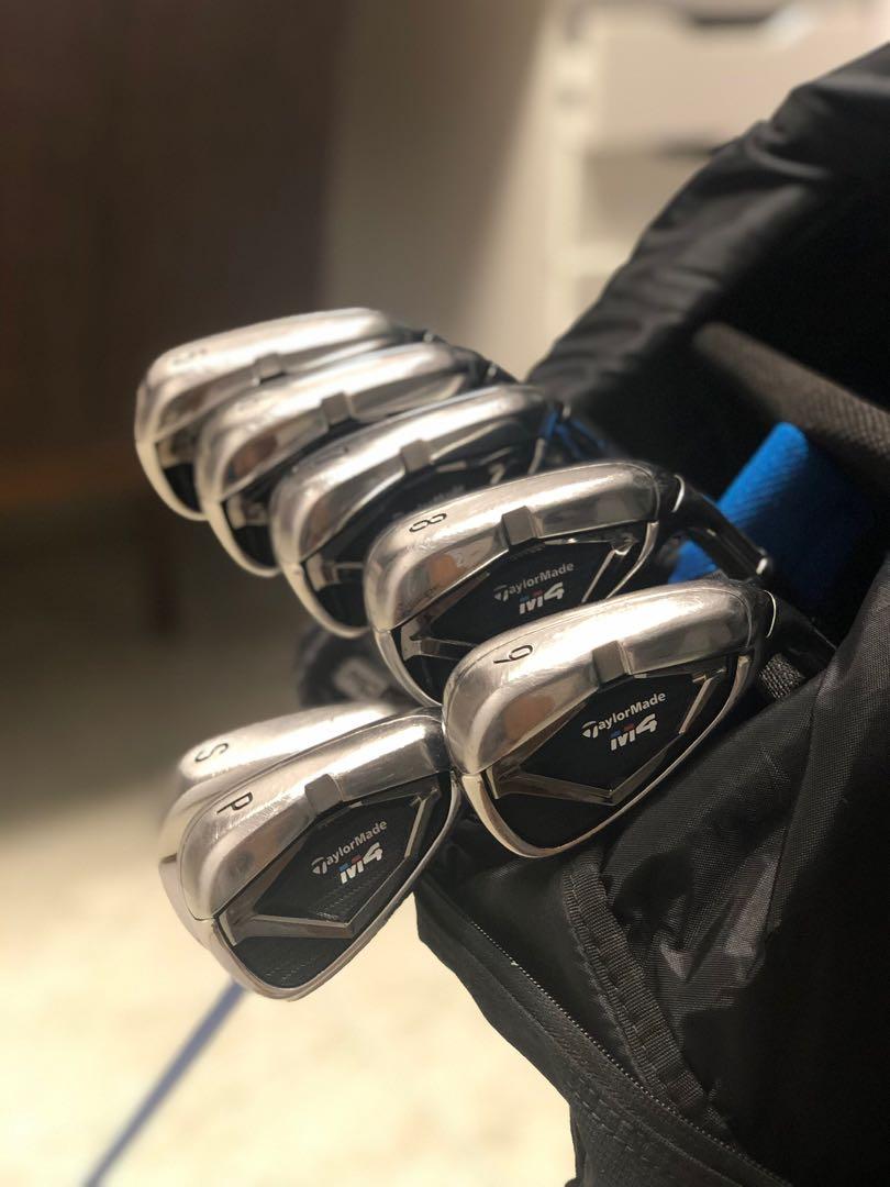 Taylormade M4 Irons, Sports Equipment, Sports & Games, Golf on Carousell