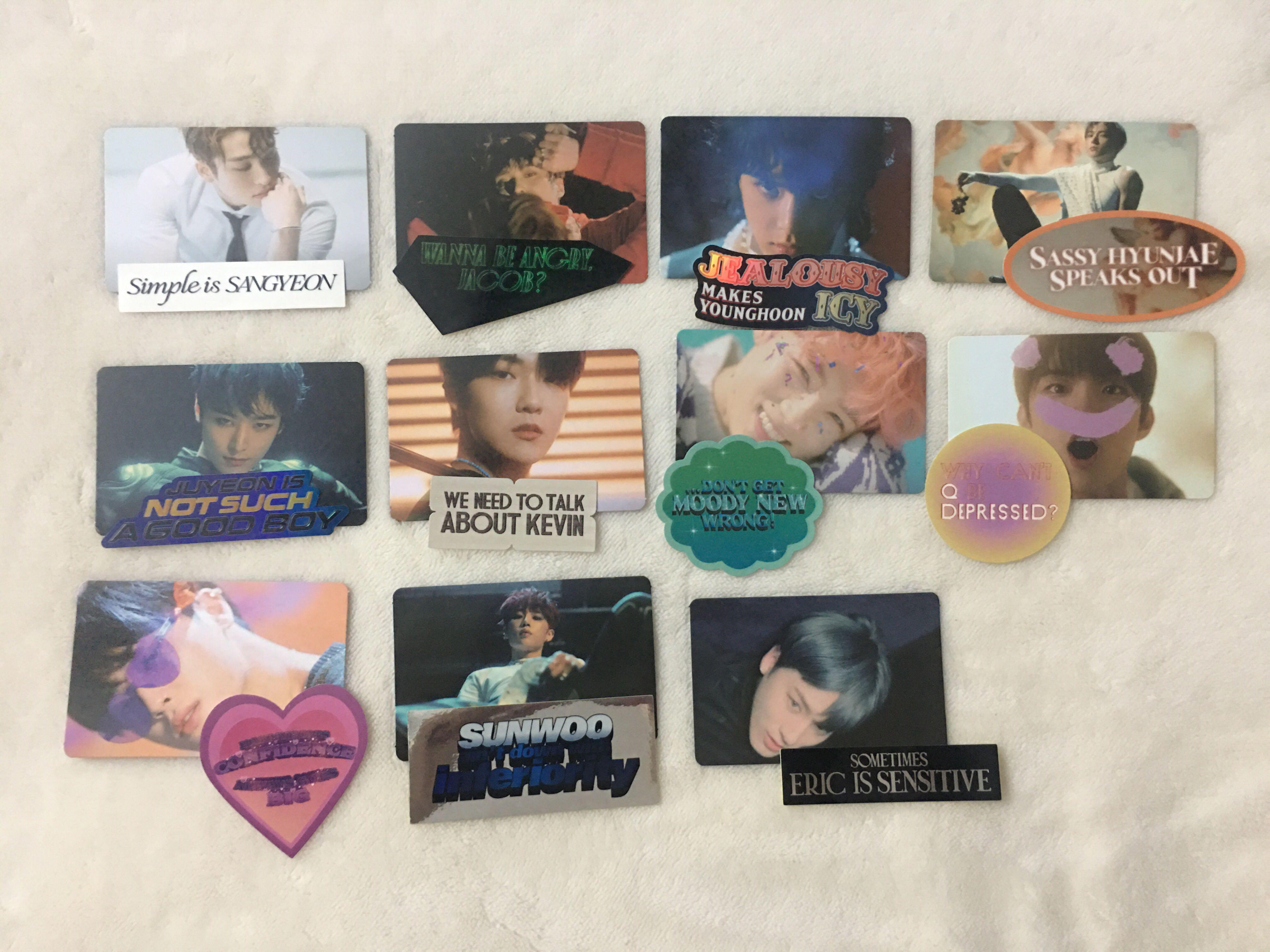 THE BOYZ GENERATION Z STICKER MERCHANDISE, Hobbies & Toys, Collectibles ...