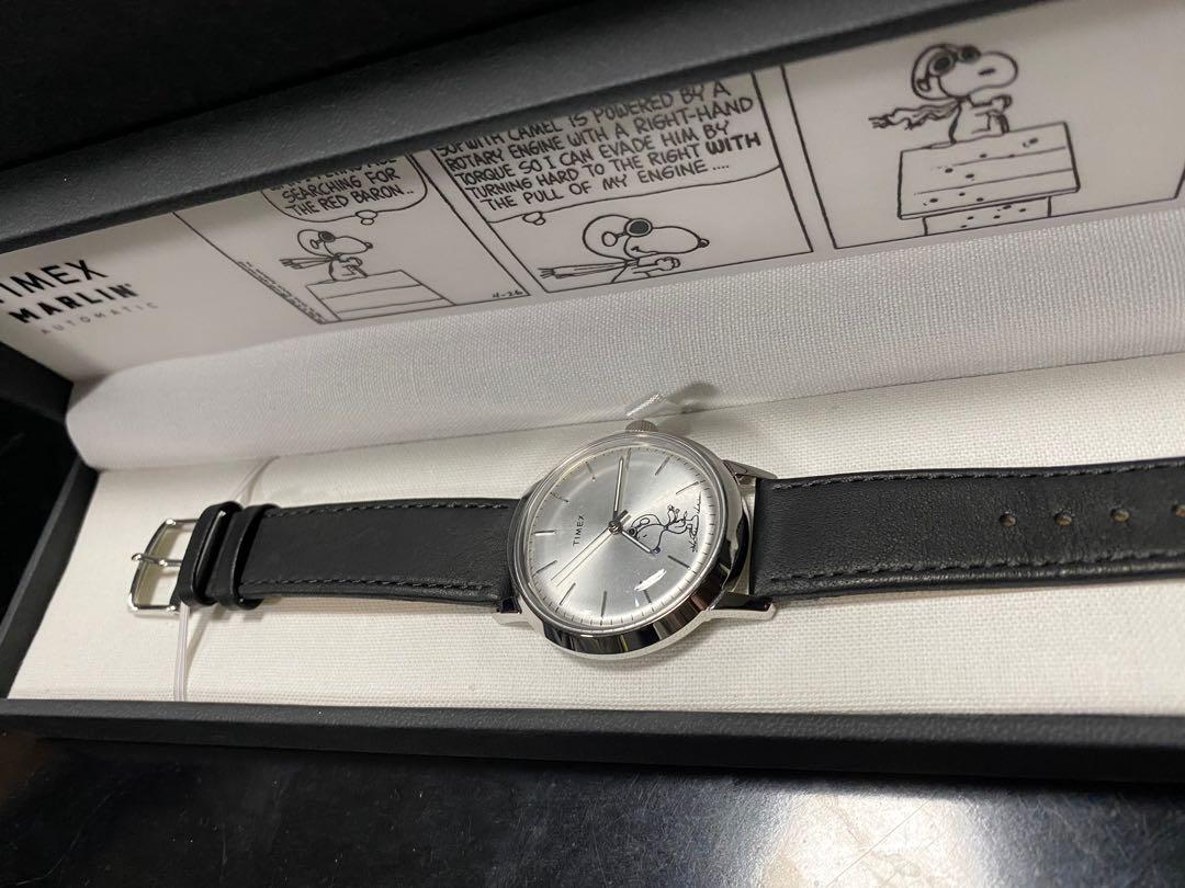 Timex peanuts snoopy watch automatic, Men's Fashion, Watches on Carousell