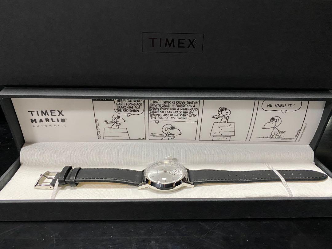 Timex peanuts snoopy watch automatic, Men's Fashion, Watches on Carousell