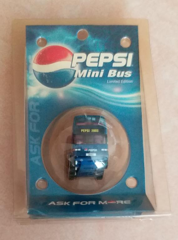 周杰倫 Pepsi 廣告 mini bus figure Jay Chou, 興趣及遊戲, 收藏品及紀念品, 明星周邊 - Carousell