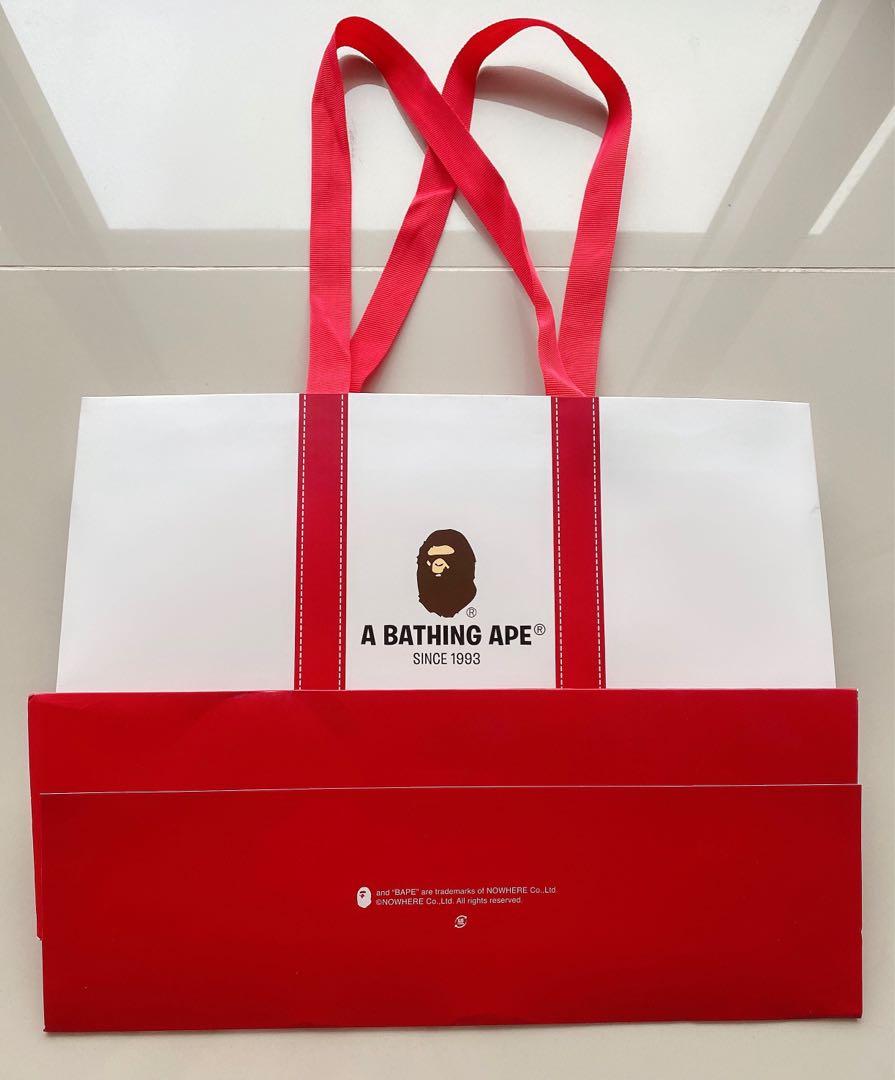 A Bathing Ape Paper Bag + Boxes, Luxury, Accessories on Carousell