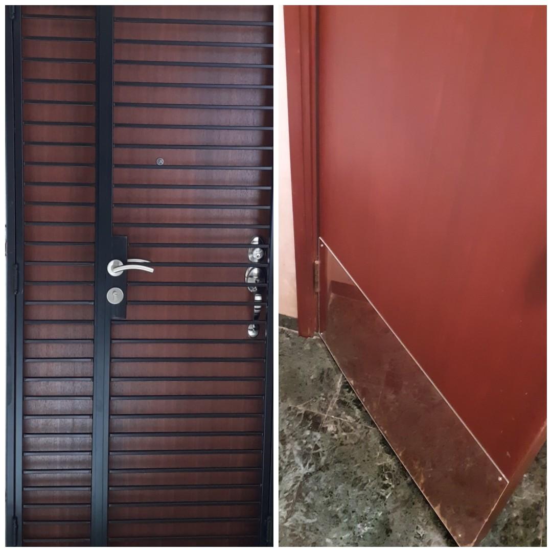 Acrylic DIY Kit - Gate panel/ Door Kickplate - Customizable Sizes ...
