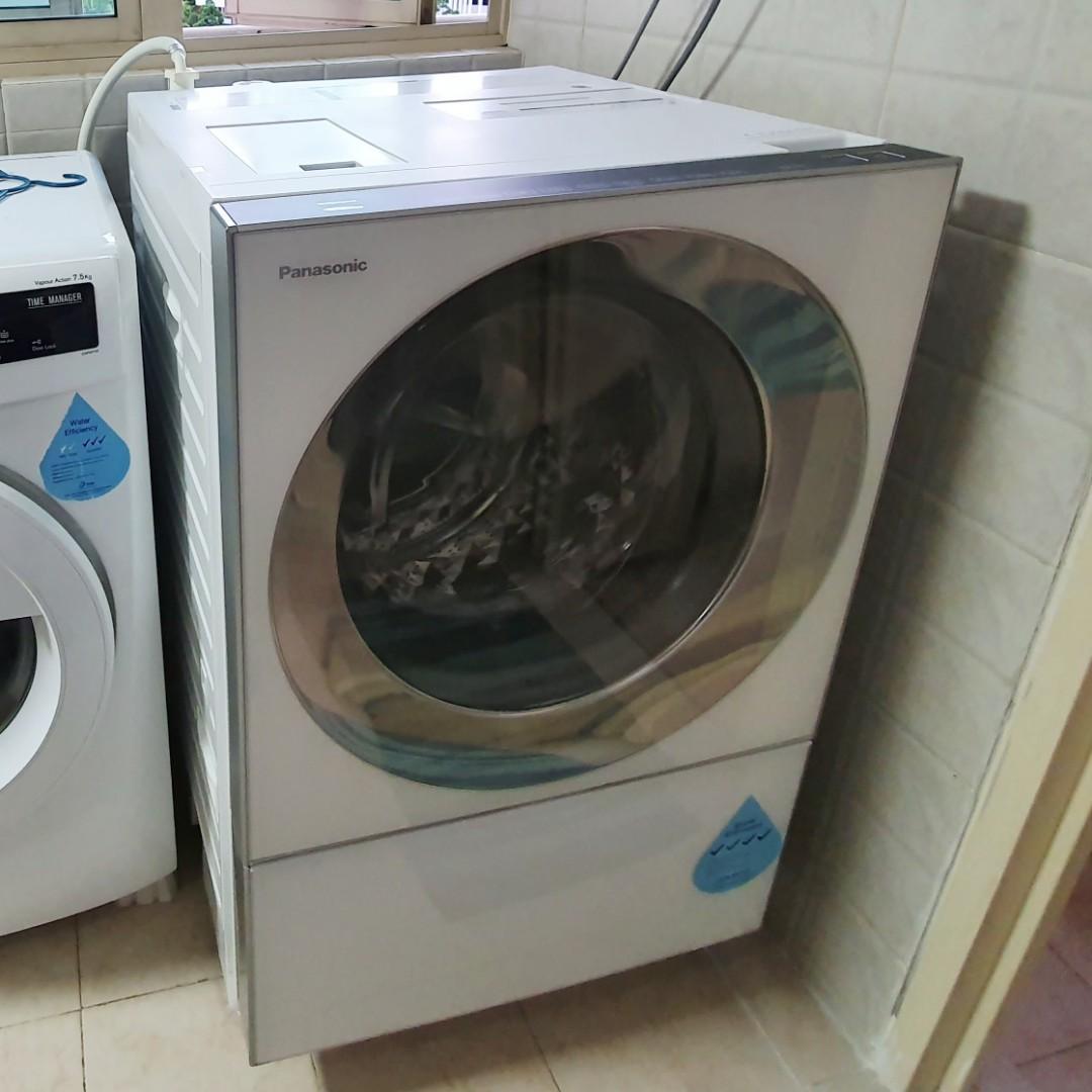 Almost New Panasonic Cuble Washer Dryer NA-D106X1 WS3, TV & Home ...