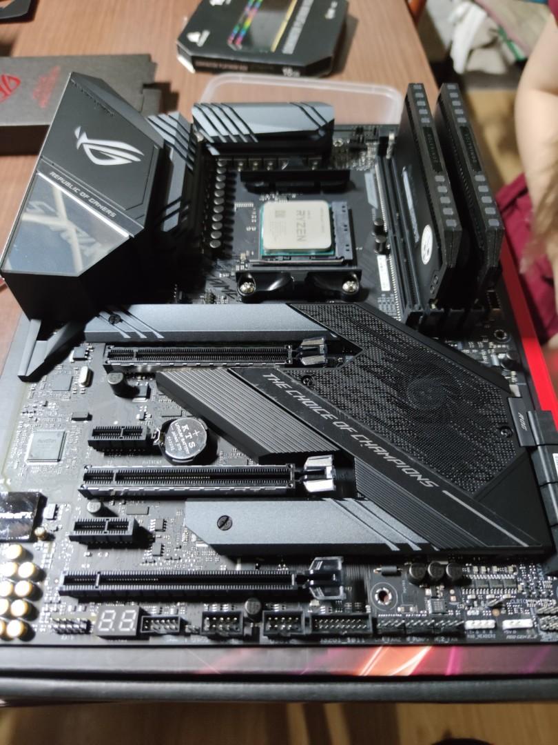 Asus ROG Strix x570-e motherboard, Computers & Tech, Parts ...