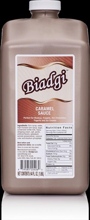 BIADGI GOURMET CHOCOLATE AND CARAMEL SAUCES, Food & Drinks, Beverages ...