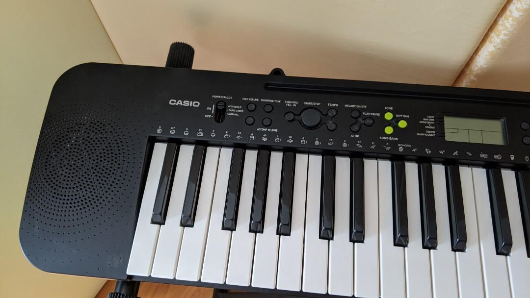 Casio CTK-245 with stand&chair, Music & Media, Music Instruments on ...