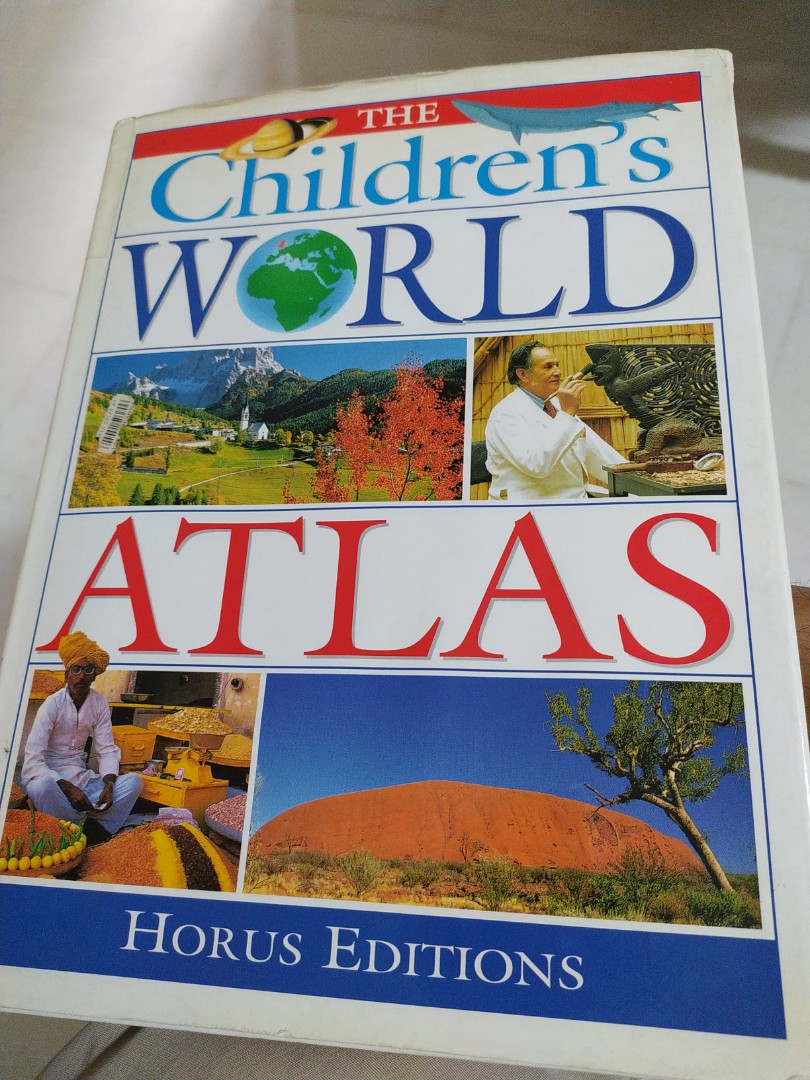 Children world atlas, Hobbies & Toys, Books & Magazines, Children's ...