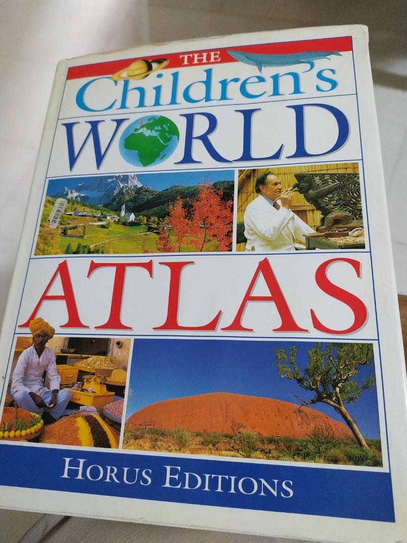 Children world atlas, Hobbies & Toys, Books & Magazines, Children's ...