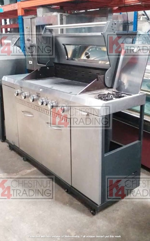 Coolabah 6 Burner Gas BBQ Grill, Furniture & Home Living, Kitchenware ...