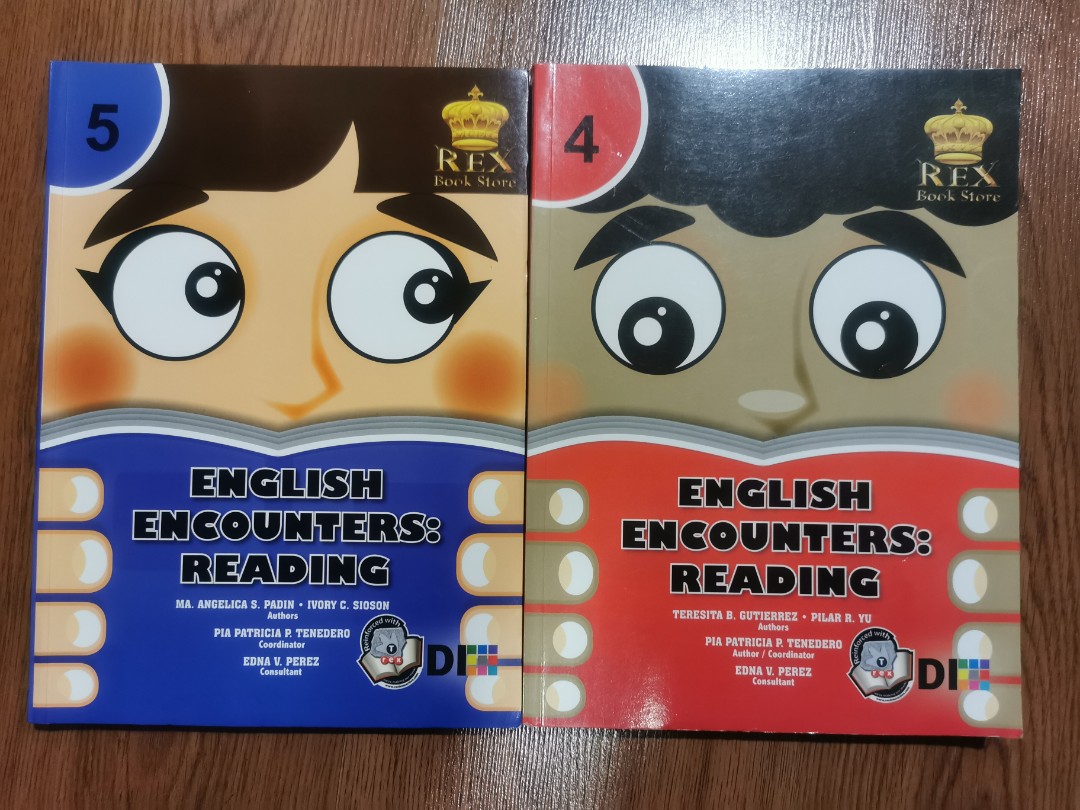 English Encounter Reading 4 and 5 set, Hobbies & Toys, Books & Magazines, Textbooks on Carousell