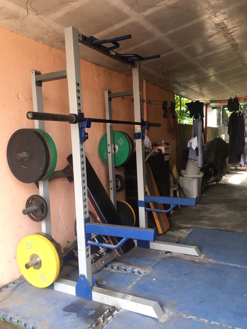 Fitness Gear HR600 Squat Rack, Sports Equipment, Exercise & Fitness ...