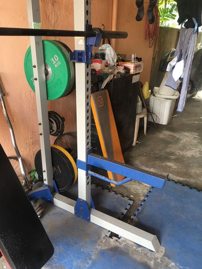 Fitness Gear HR600 Squat Rack, Sports Equipment, Exercise & Fitness ...