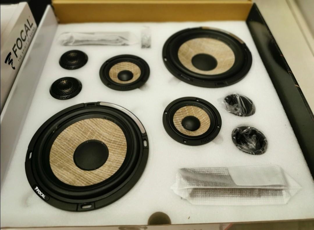 Focal car speaker France made PS165F3E PS165 F3E PS 165 Flax EVO 3 ways component speaker, Audio ...