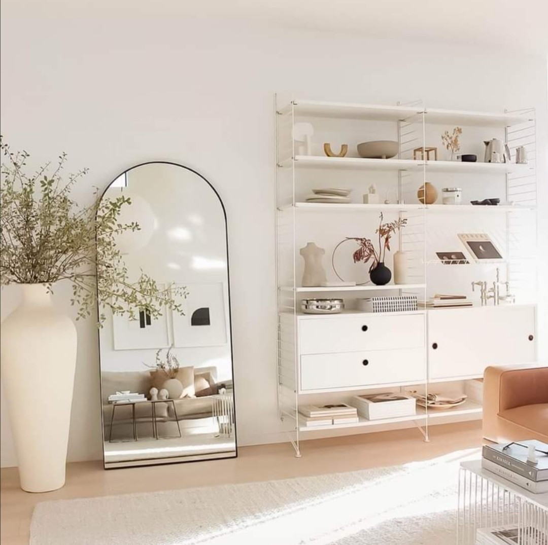 FRAMELESS ARC MIRROR / ARCH MIRROR, Furniture & Home Living, Home ...