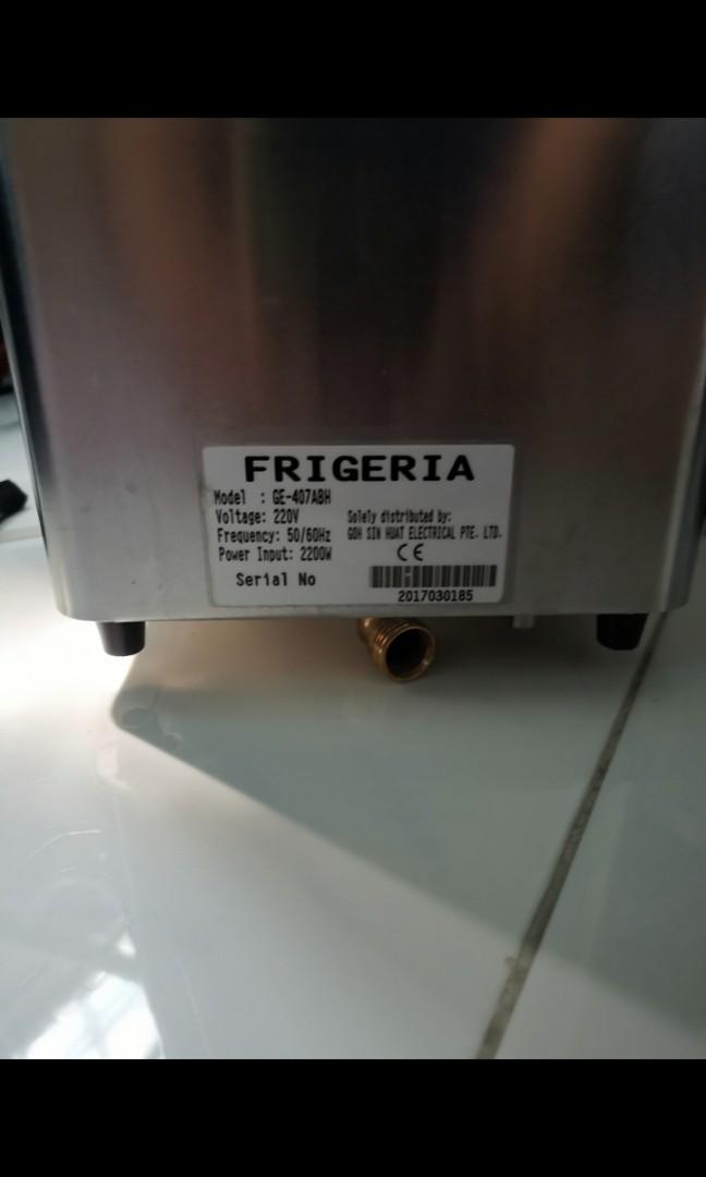 Heavy duty Frigeria water heater, TV & Home Appliances, Kitchen ...