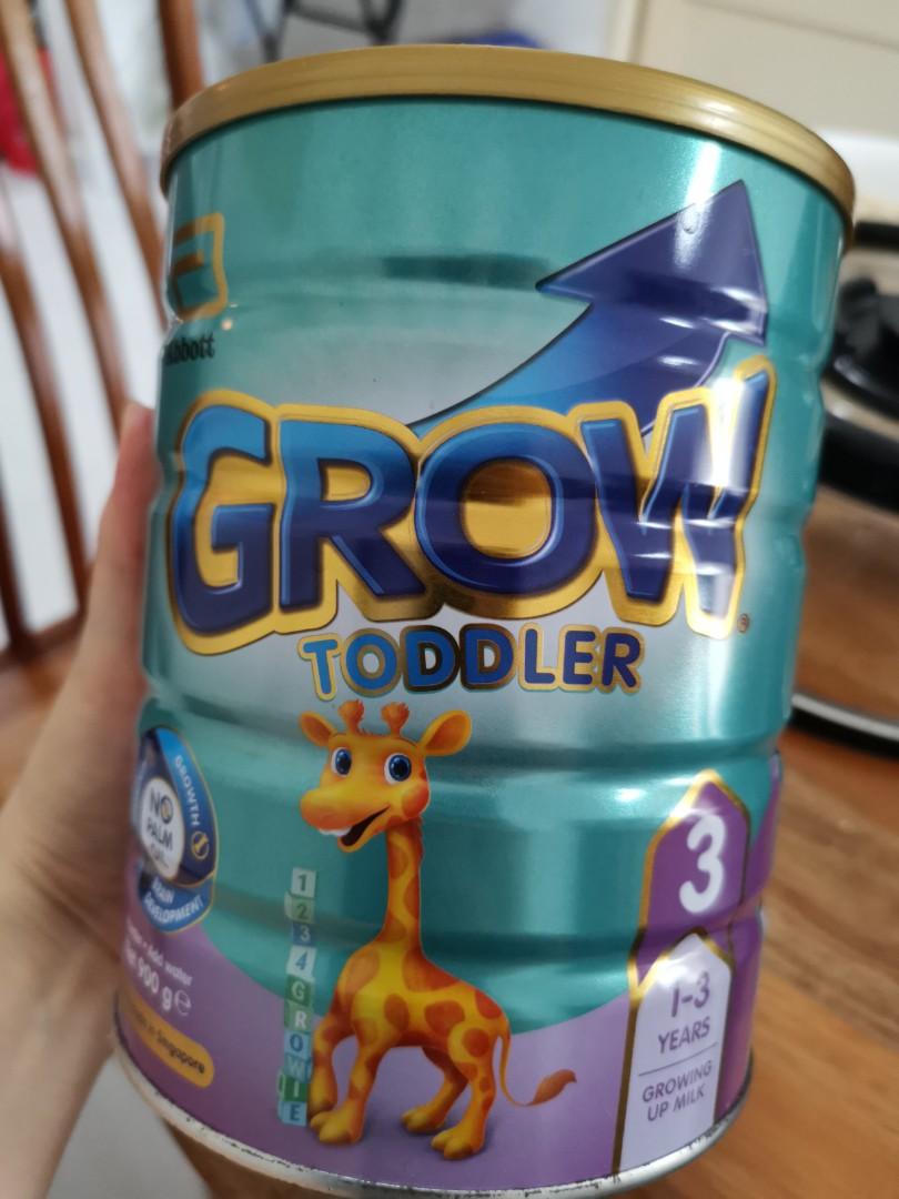 Grow toddler milk powder Stage 3 (1-3years old), Babies & Kids, Nursing ...