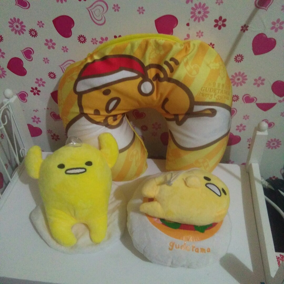 Gudetama Set Collectibles, Hobbies & Toys, Toys & Games on Carousell