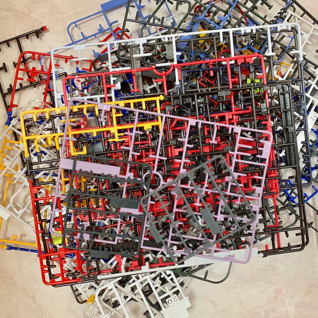 Gunpla Gundam Model Kit Empty Runners HG RG 1/144, Toys & Games, Bricks ...