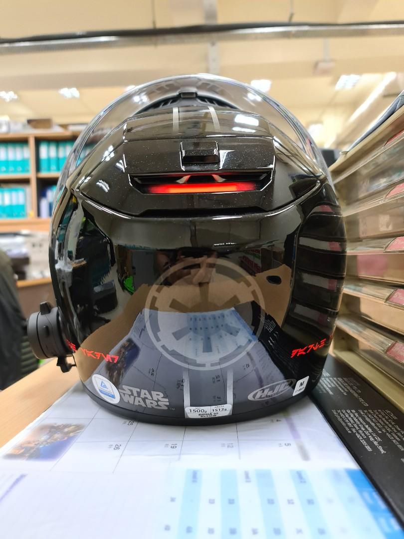 HJC RPHA 90 Darth Vader Size M Modular Helmet, Motorcycles, Motorcycle ...
