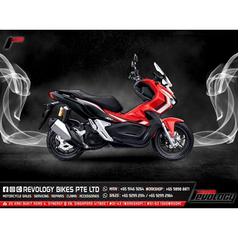 HONDA ADV 150 RED ABS ADV150 ADV, Motorcycles, Motorcycles for Sale ...