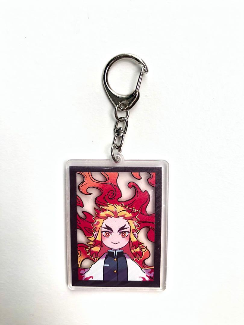 [INSTOCK] KNY Kimetsu No Yaiba/DS Demon Slayer Keychains, Entertainment ...