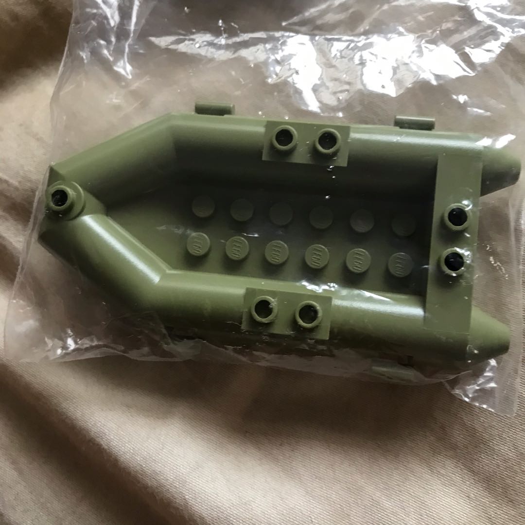 Lego Lime Green Water Raft, Hobbies & Toys, Toys & Games on Carousell