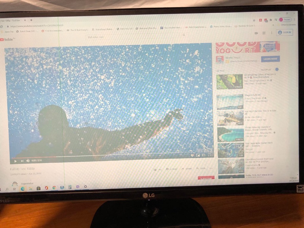 LG 23" Inch IPS Monitor model 23MP67HQ-P - defective, TV & Home ...