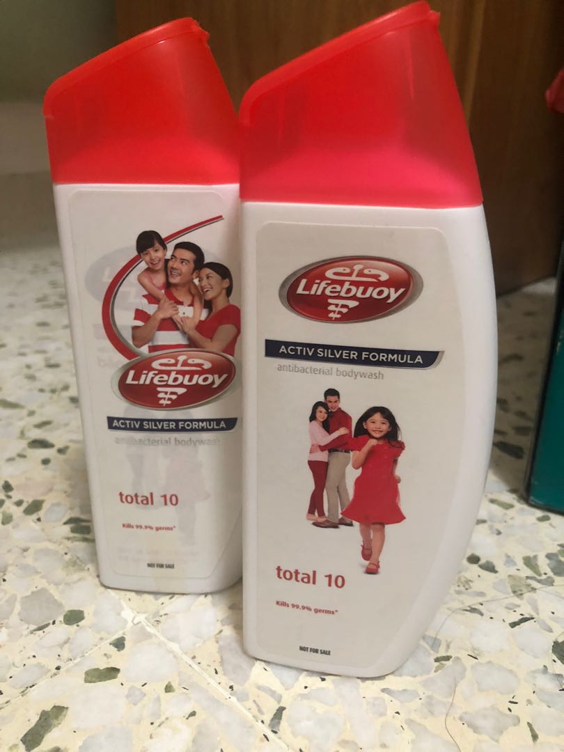 Lifebuoy total 10 body wash/shower cream, Free Items on Carousell