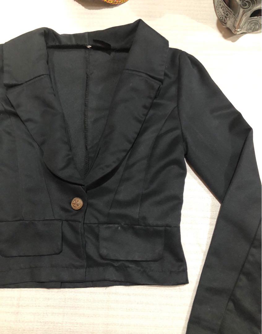 Mid Rib Office Blazer, Women's Fashion, Coats, Jackets and Outerwear on ...