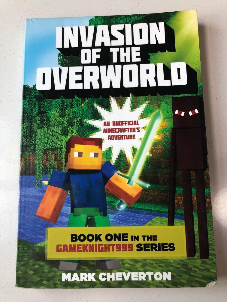 Minecraft Book - Invasion of the Overworld, Hobbies & Toys, Books ...