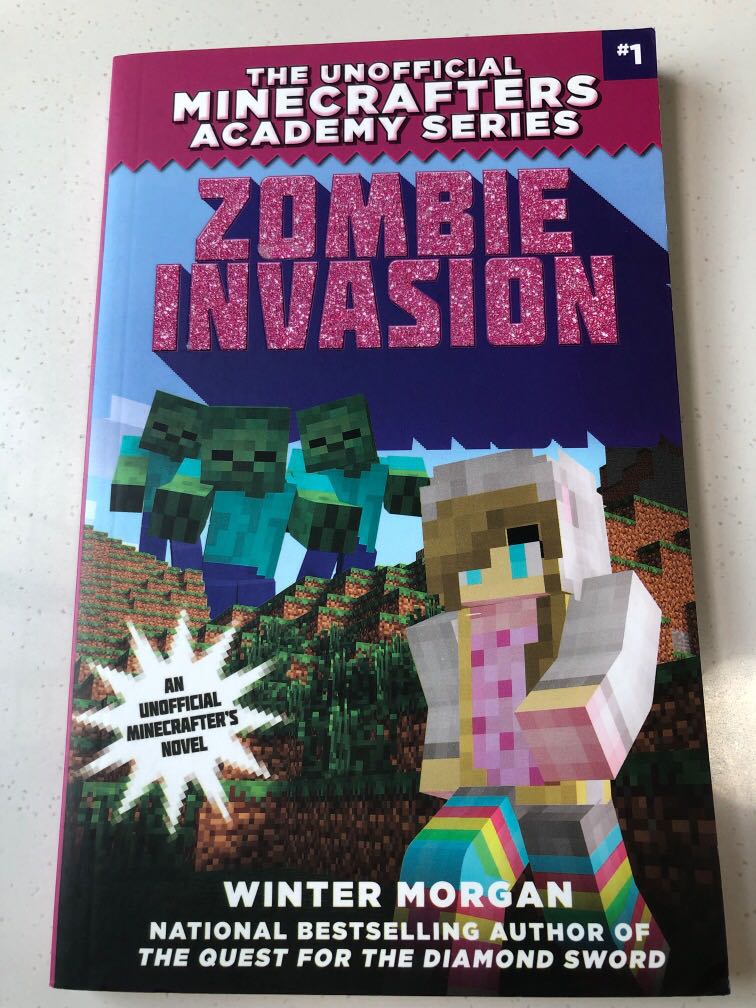 Minecraft Book - Zombie Invasion, Hobbies & Toys, Books & Magazines ...