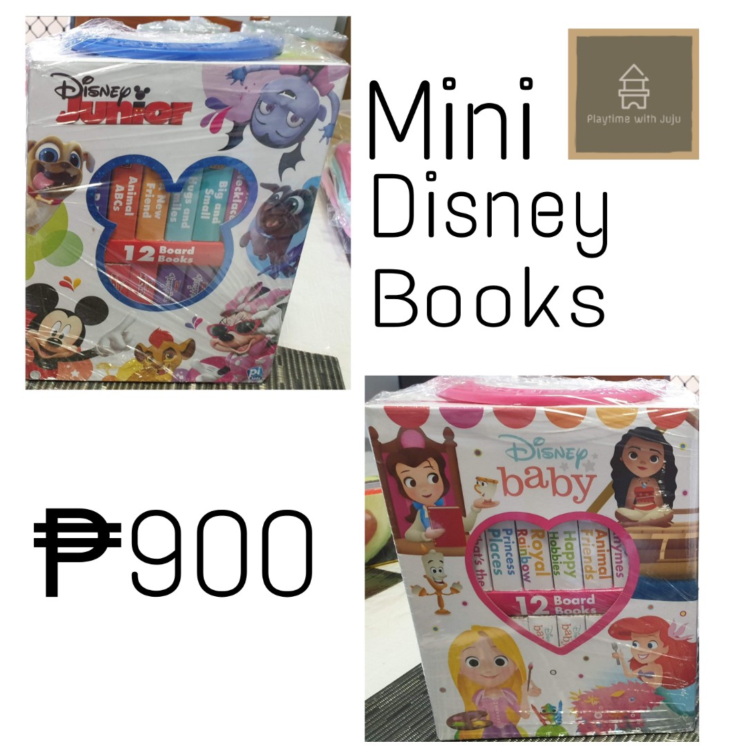 Mini Disney Books, Babies & Kids, Infant Playtime on Carousell