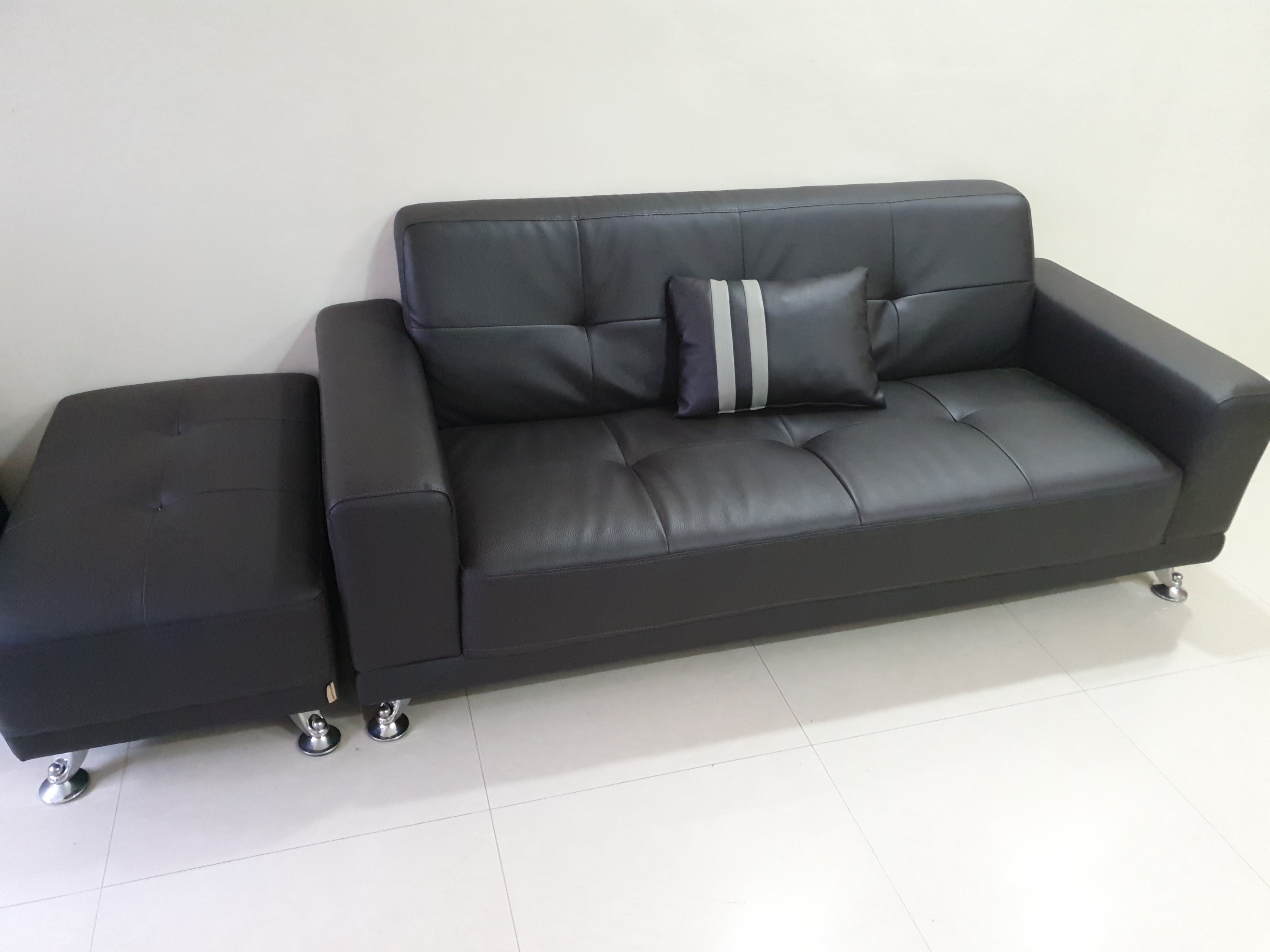 New sofa with side rest, Furniture & Home Living, Furniture, Sofas on ...