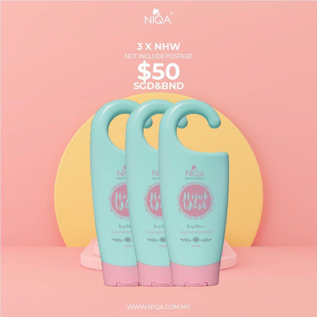 Niqa Hijab Wash Instant stain remover, Furniture & Home Living ...