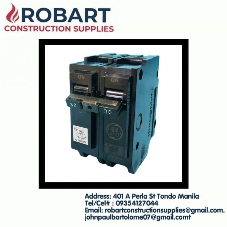 Original GE Circuit Breaker, Commercial & Industrial, Construction ...