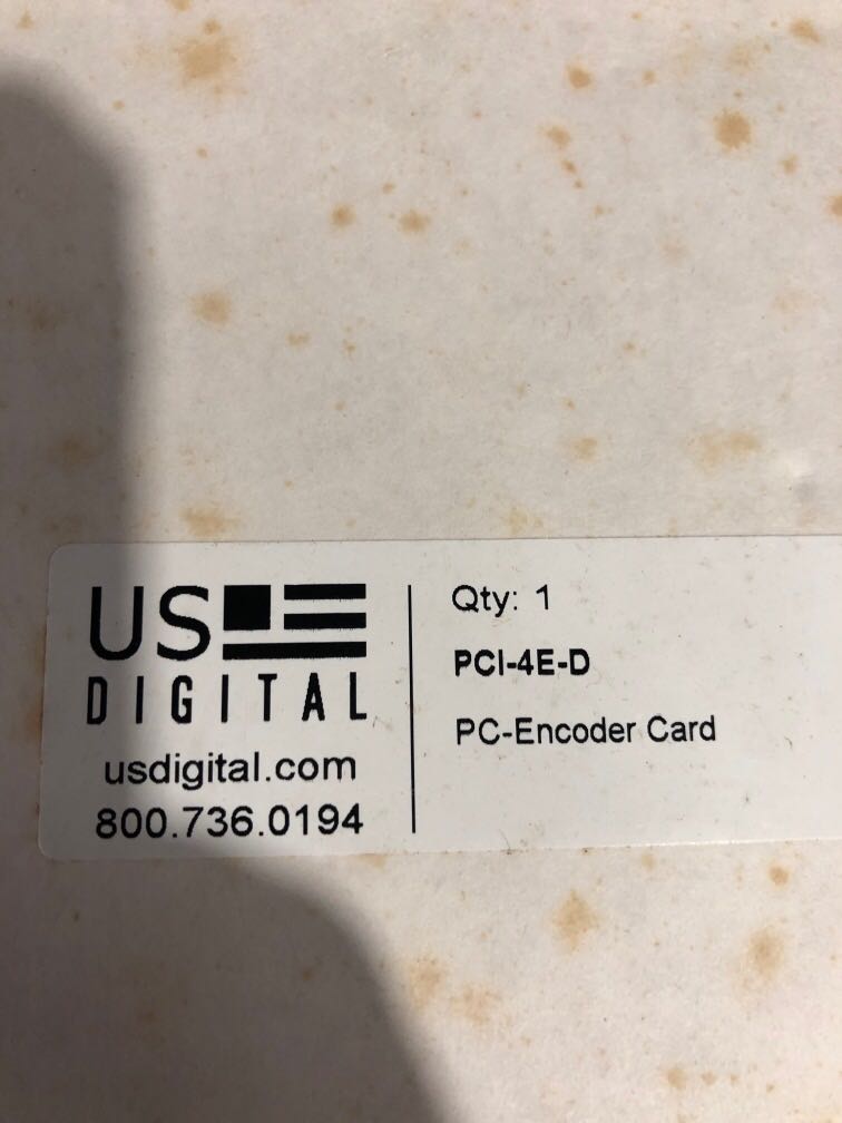 PCI-4E-D US digital encoder card, Computers & Tech, Parts & Accessories ...