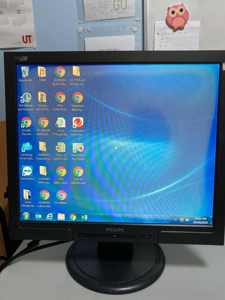 Philips 170S monitor, Computers & Tech, Parts & Accessories, Monitor ...