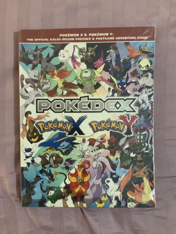 X And Y Pokedex Book