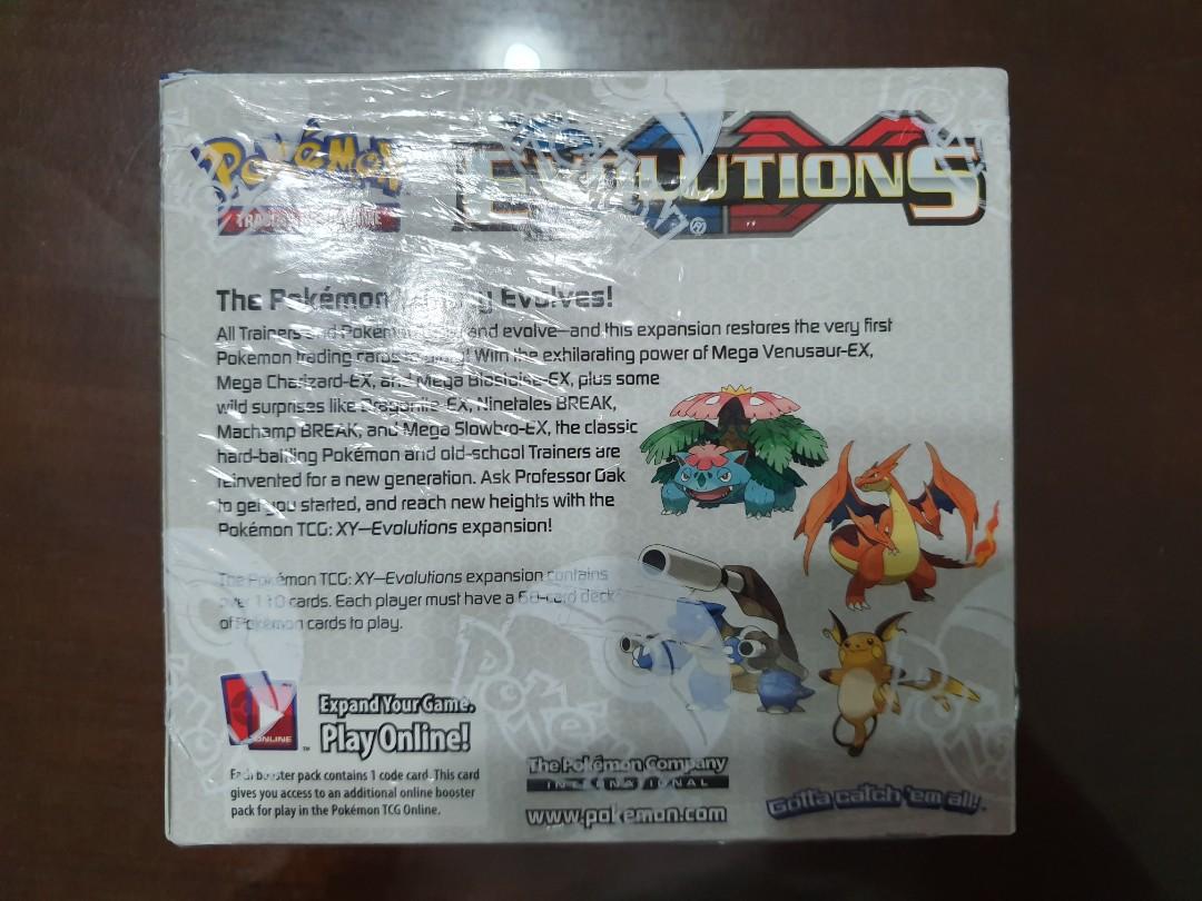 Pokemon XY Evolution Booster Box Sealed, Hobbies & Toys, Toys & Games ...