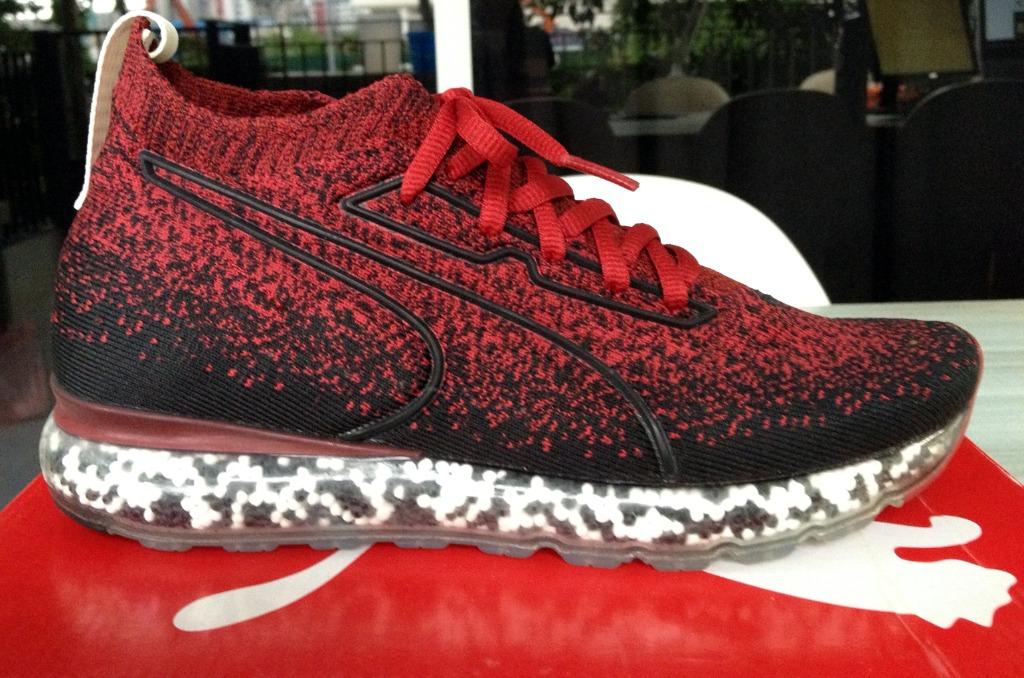 Puma Red Black Jamming Shoes 37.5, Women's Fashion, Footwear, Sneakers ...